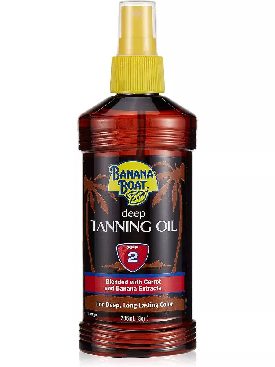 Масло для загара с кокосовым маслом, SPF2, 236 мл