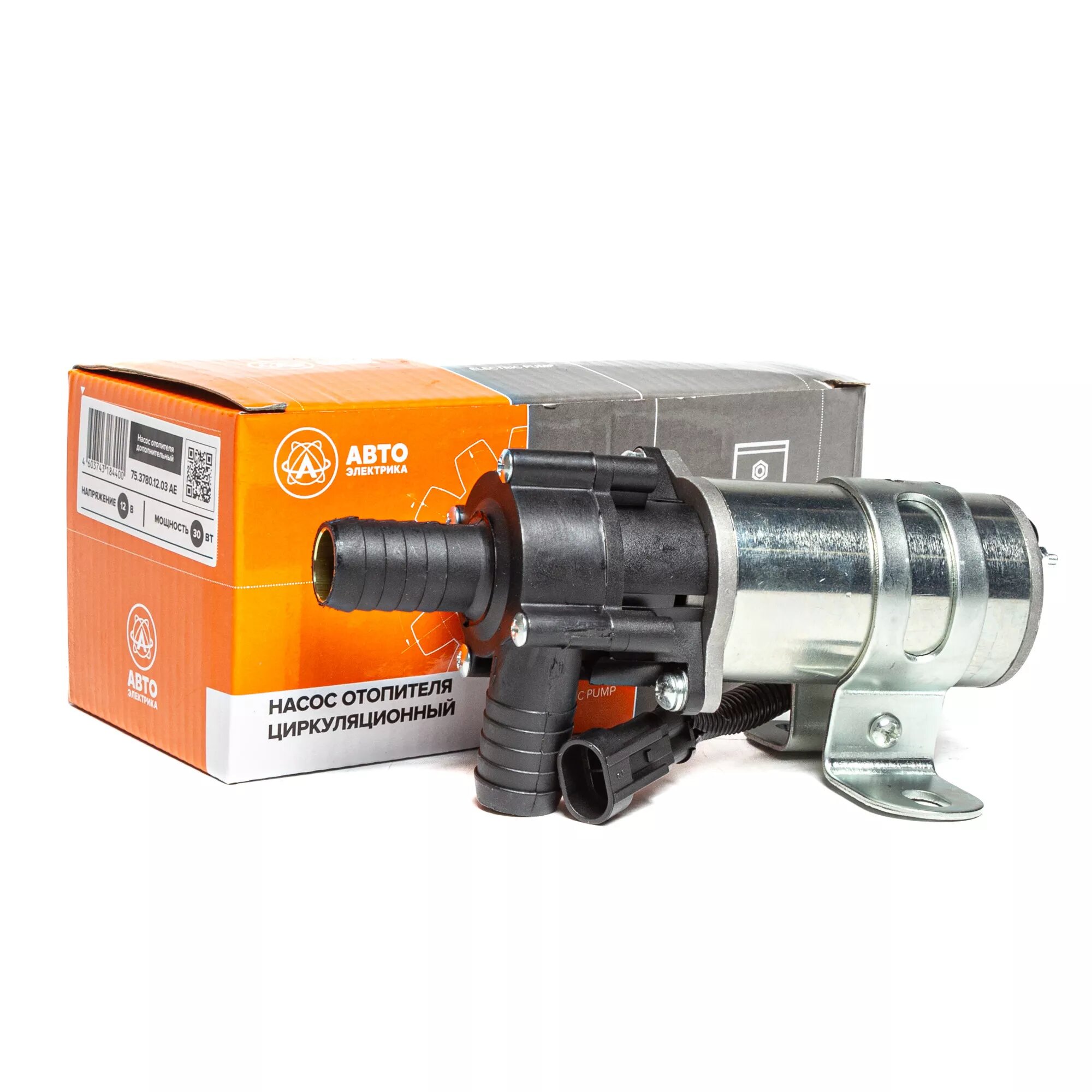 Насос предпускового подогревателя для а/м ГАЗ, УАЗ d20 мм 12В евроразъём (АвтоЭлектрика)