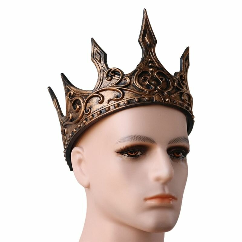 Королевская корона Средневекового ретро-Стиля -Бронзовая Корона, Раз в два месяца