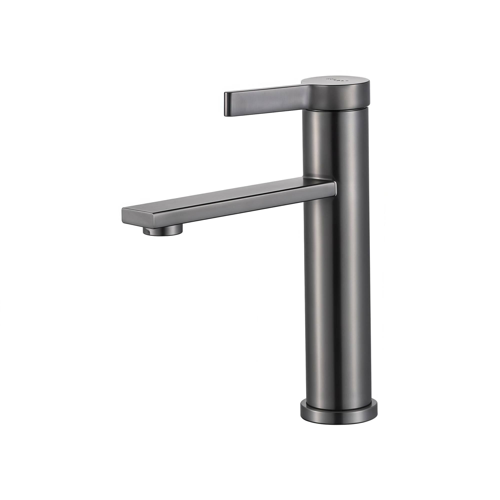 Смеситель для раковины Frap F10899-19, однорычажный, оружейная сталь