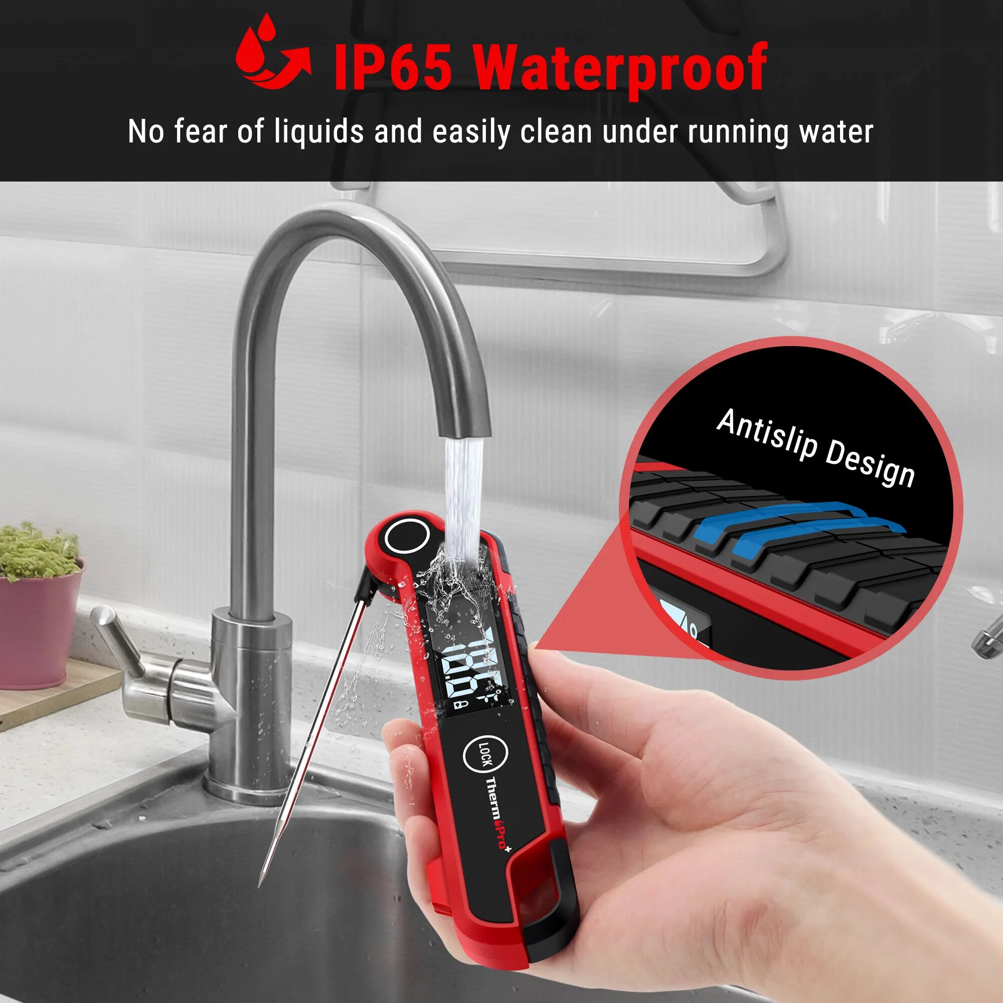 Термометр ThermoPro TP620 — фото 1