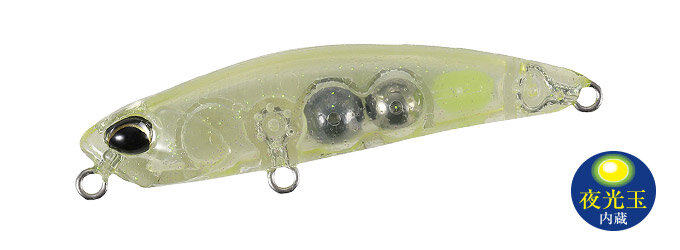 Воблер DUO Tetra Works Yurameki 48S #CCC0364 Clear Light Yellow