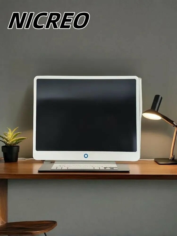 NICREO Детский LCD-планшет для рисования 16 дюймов цветные линии, электронный графитовый экран, подарок для детей