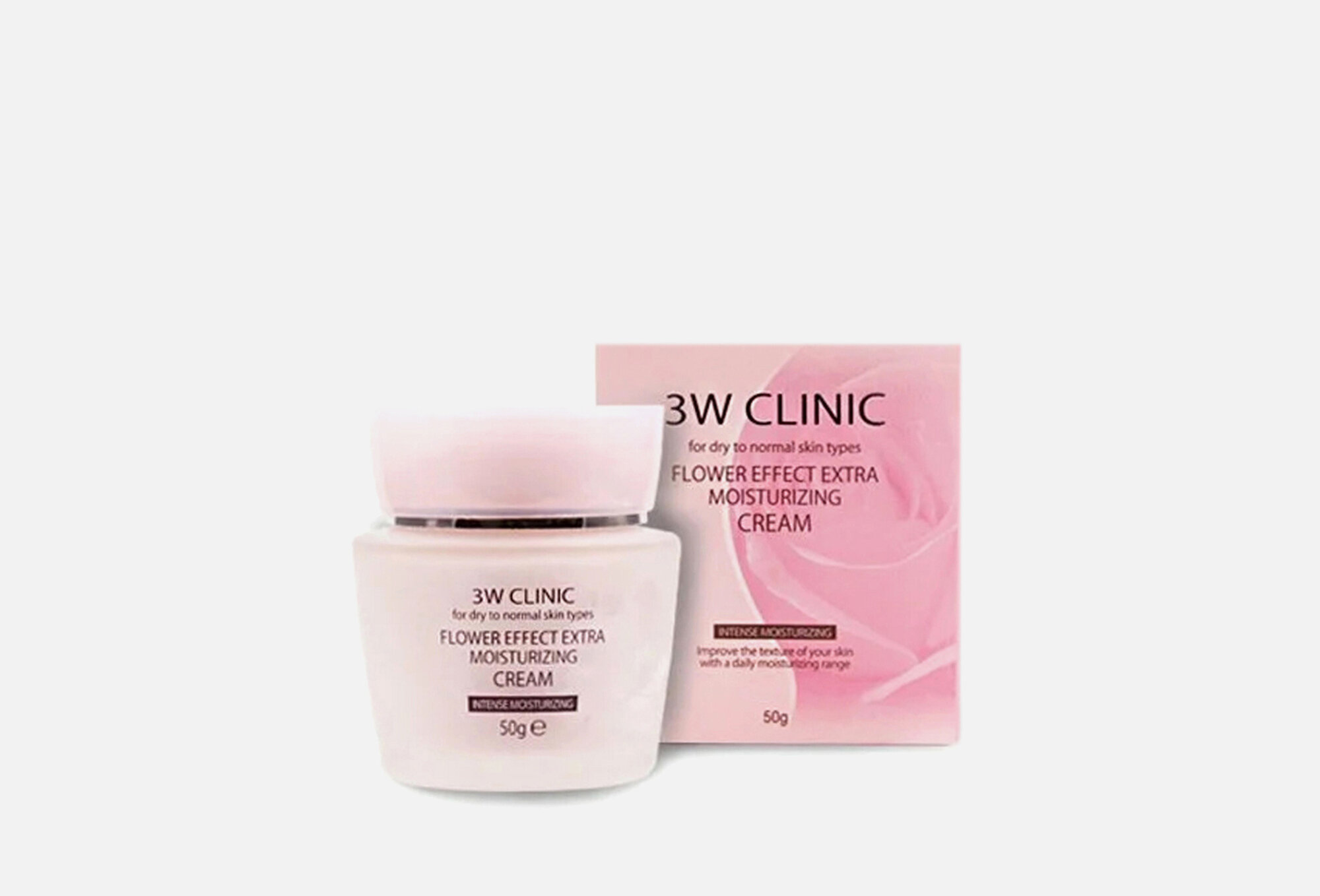 Крем 3W CLINIC Flower Effect Extra Moisturizing Cream 50 мл 50 г