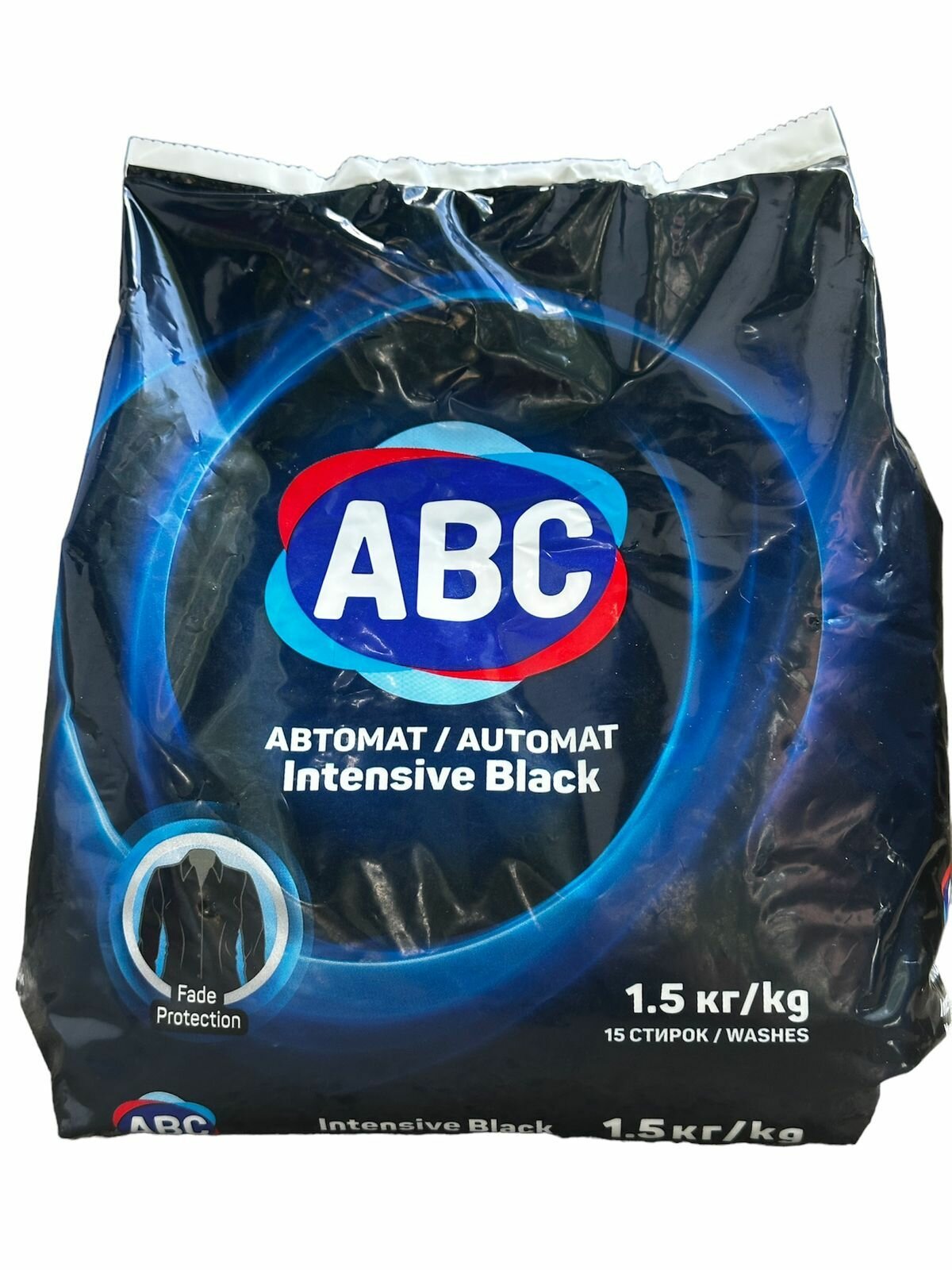 ABC стиральный порошок для черного белья 1,5 кг Турция. 2шт.