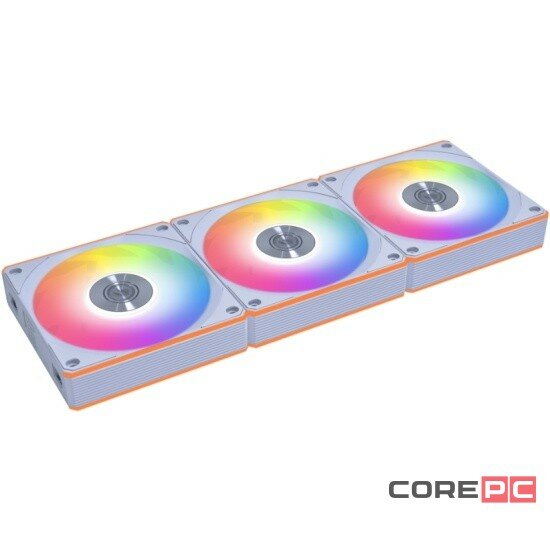 Комплект вентиляторов для корпуса Lian Li UNI FAN CL WIRELESS 120 12CL1W3W ARGB White (G99.12CL1W3W. R0)