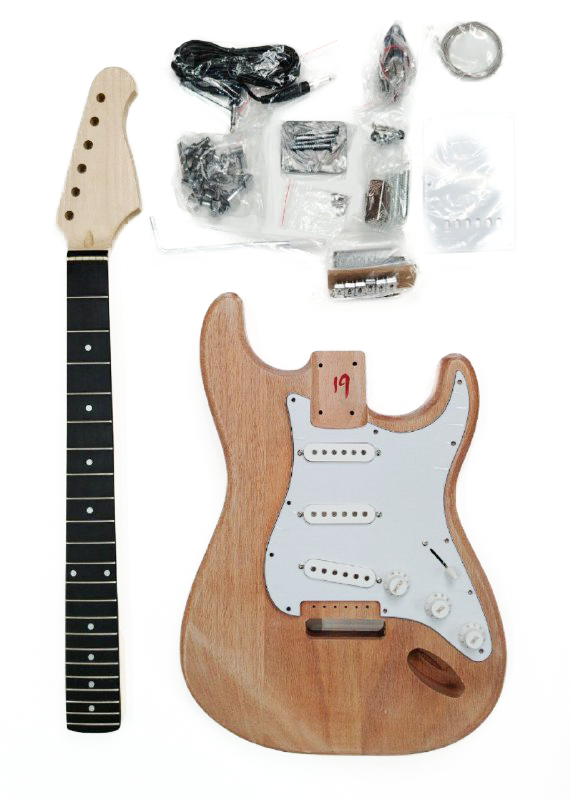 Комплект для самостоятельной сборки электрогитары Stratocaster, DIY Bestwood