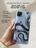 Чехол на Realme C25/C25s / Реалми С25/C25s с принтом "Snake and butterflies 2"