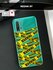 Чехол на Xiaomi Redmi 9T / Сяоми Редми 9Т с принтом "Warning!", прозрачный