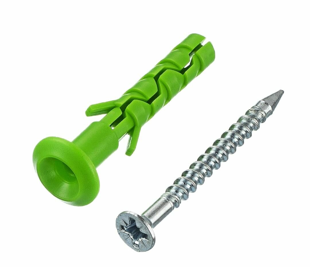 Дюбель-гвоздь роскреп 6х40 мм, грибовидная манжета, полипропилен