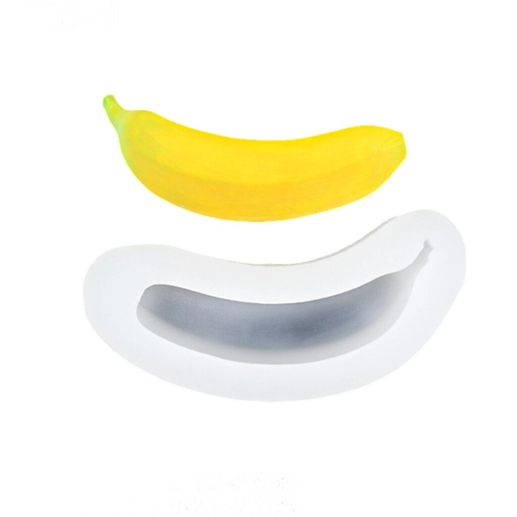 Силиконовая форма для выпечки помадных тортов в форме банана Термостойкая форма для выпечки шоколадных конфет и Украшения помадных тортов