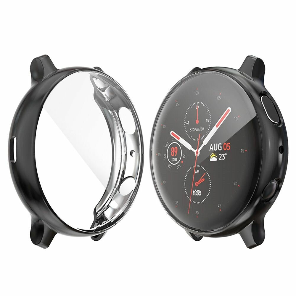Силиконовый защитный чехол бампер для Samsung Watch Active 2 40mm/44mm с противоударными свойствами