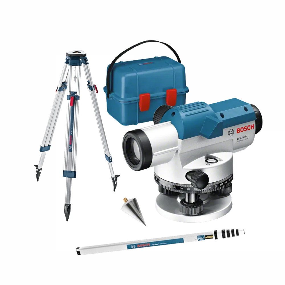 Оптический нивелир со штативом Bosch GOL 26 D 0.601.068.002
