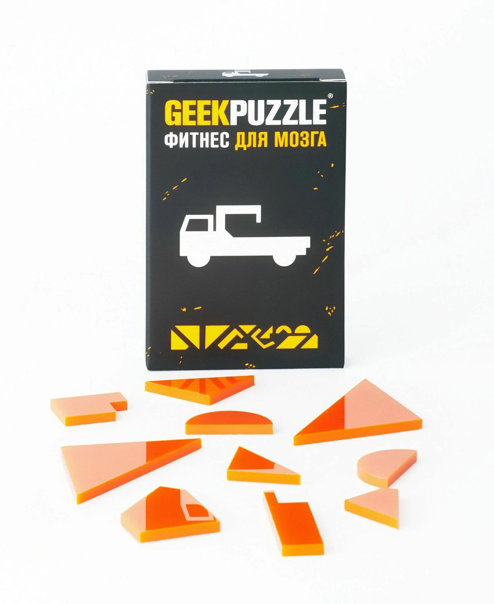 GEEK PUZZLE Автопогрузчик (12 деталей)
