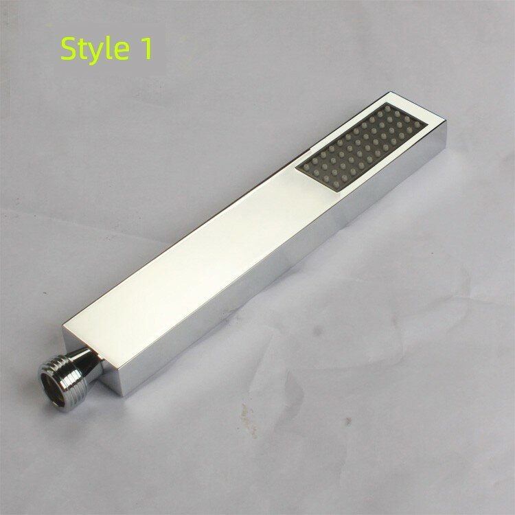 Полностью медная квадратная ручная насадка для душа, прямоугольная насадка для душа, ручная насадка для душа Стиль 1