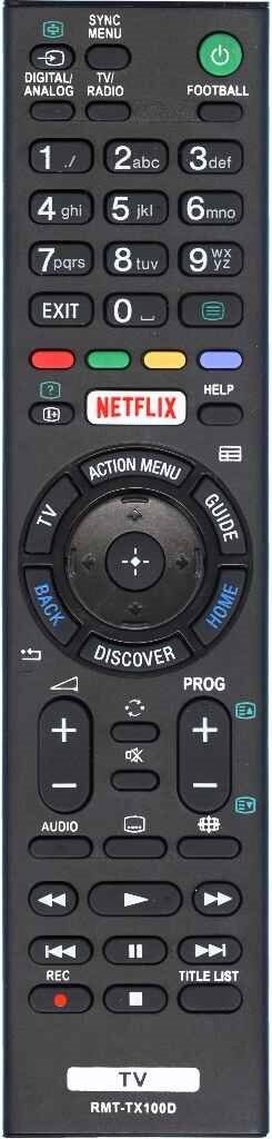 Sony RMT-TX100D NETFLIX, Пульт ДУ