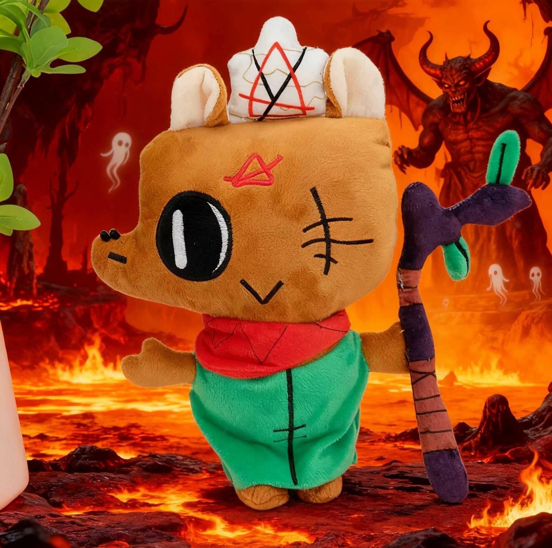 Cult of the Lamb Plush Плюшевая кукла 25cm