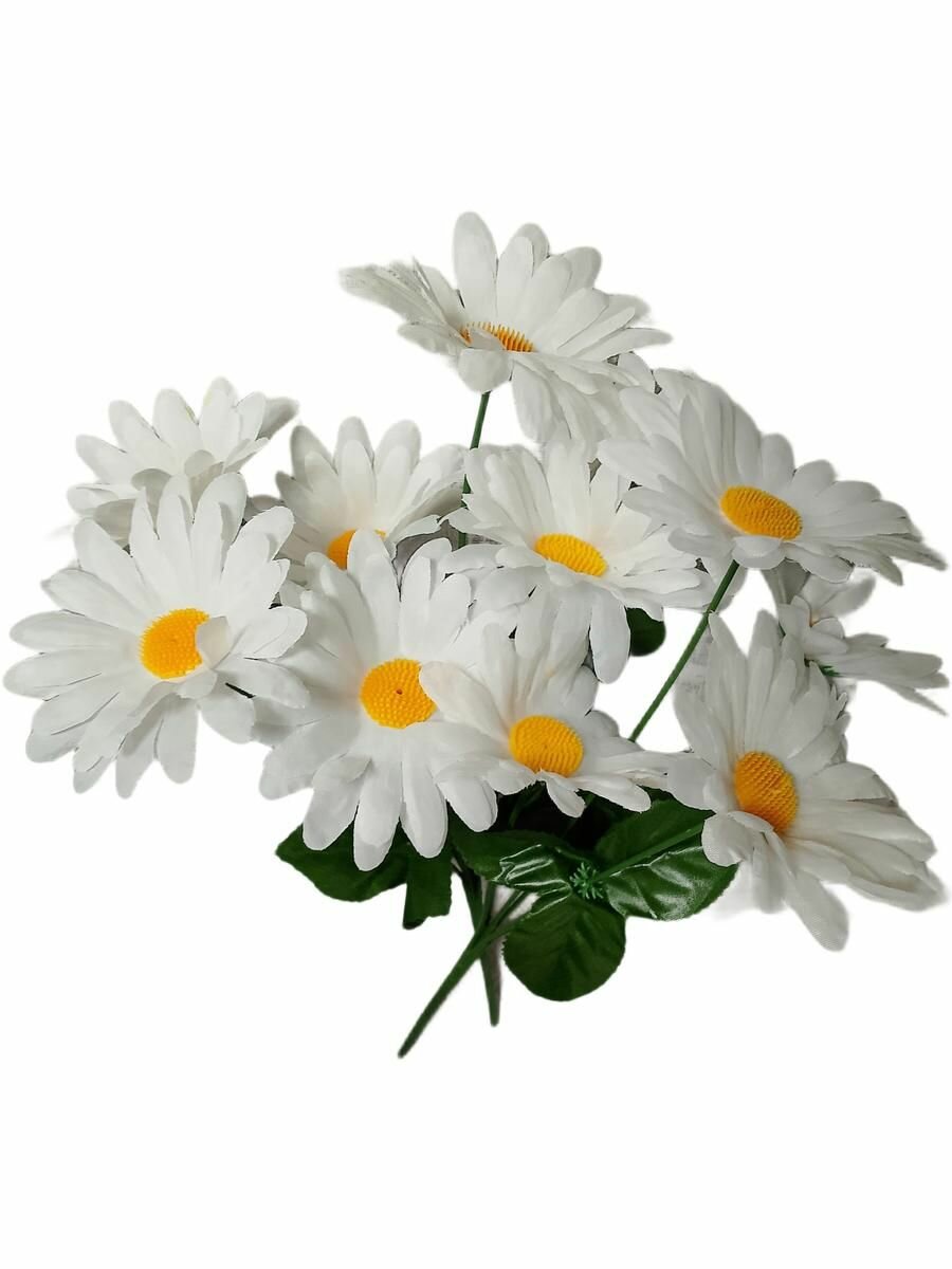 Букет Ромашек 35см Белая - 2 штуки