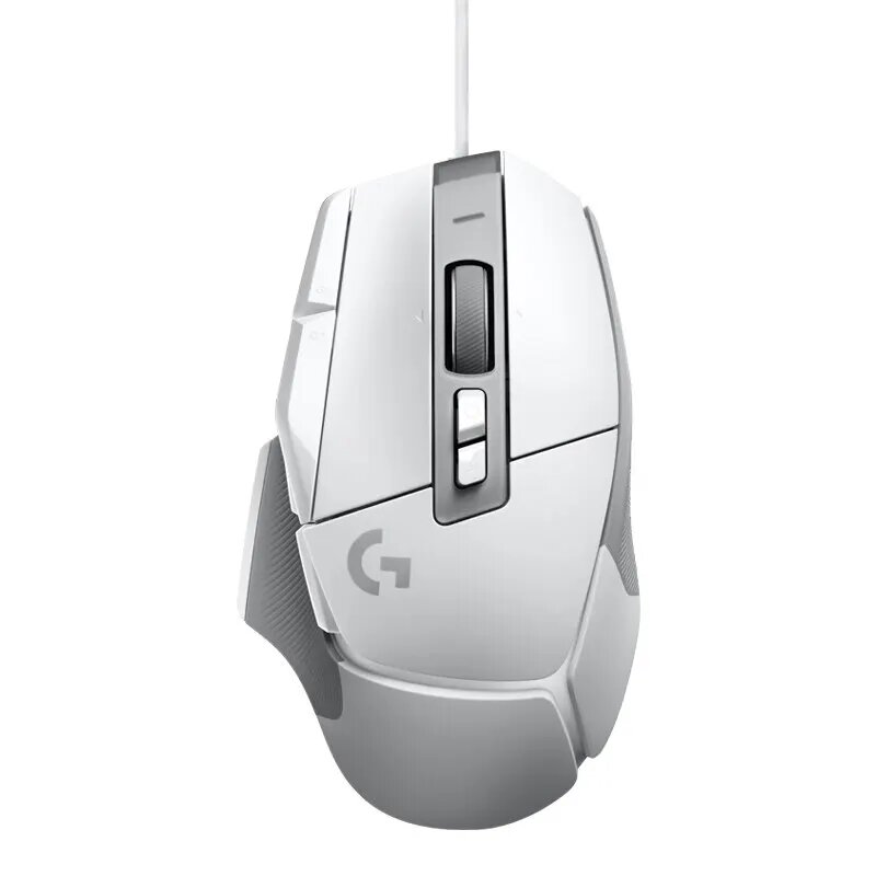 Logitech G502 X Advanced Edition, белая проводная игровая мышь