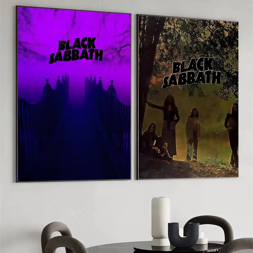 Плакат Black Sabbath 30x40см, цвет z-10 — фото 1