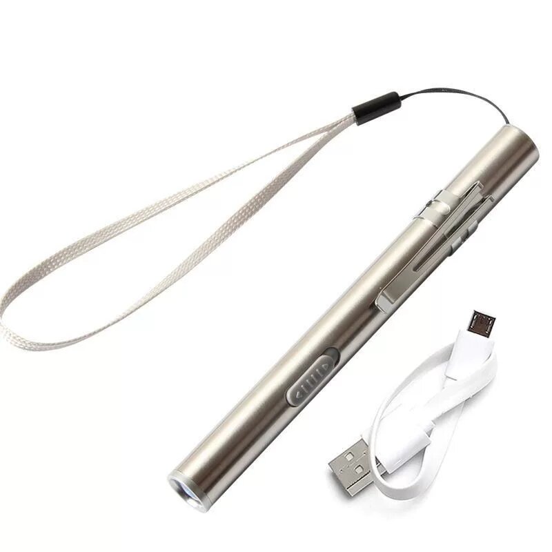 Медицинский фонарик для врачей и медсестер, перезаряжаемый детский фонарик для утреннего осмотра, портативный