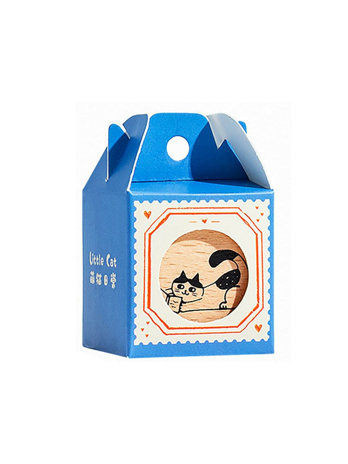 Штамп животного, деревянный резиновый штамп, Декоративный штамп серии Cats Stamp