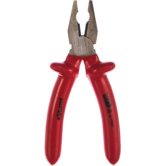 Пассатижи Sturm! 1020-03-1-200, диэлектрические рукоятки 1000В, 200мм