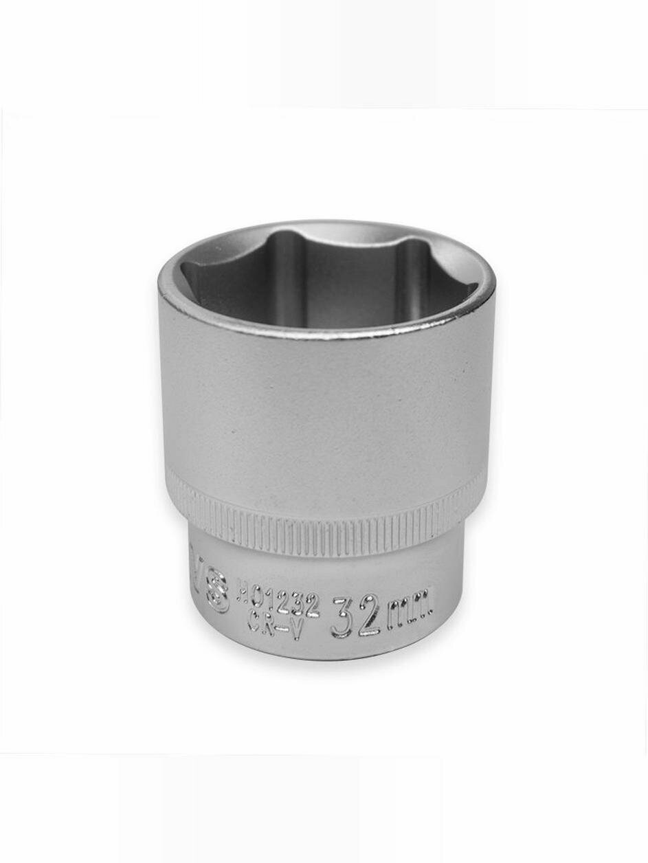 Головка торцевая 6-гранная 1/2" DR, (32 мм.), "AVS" (A07879S)