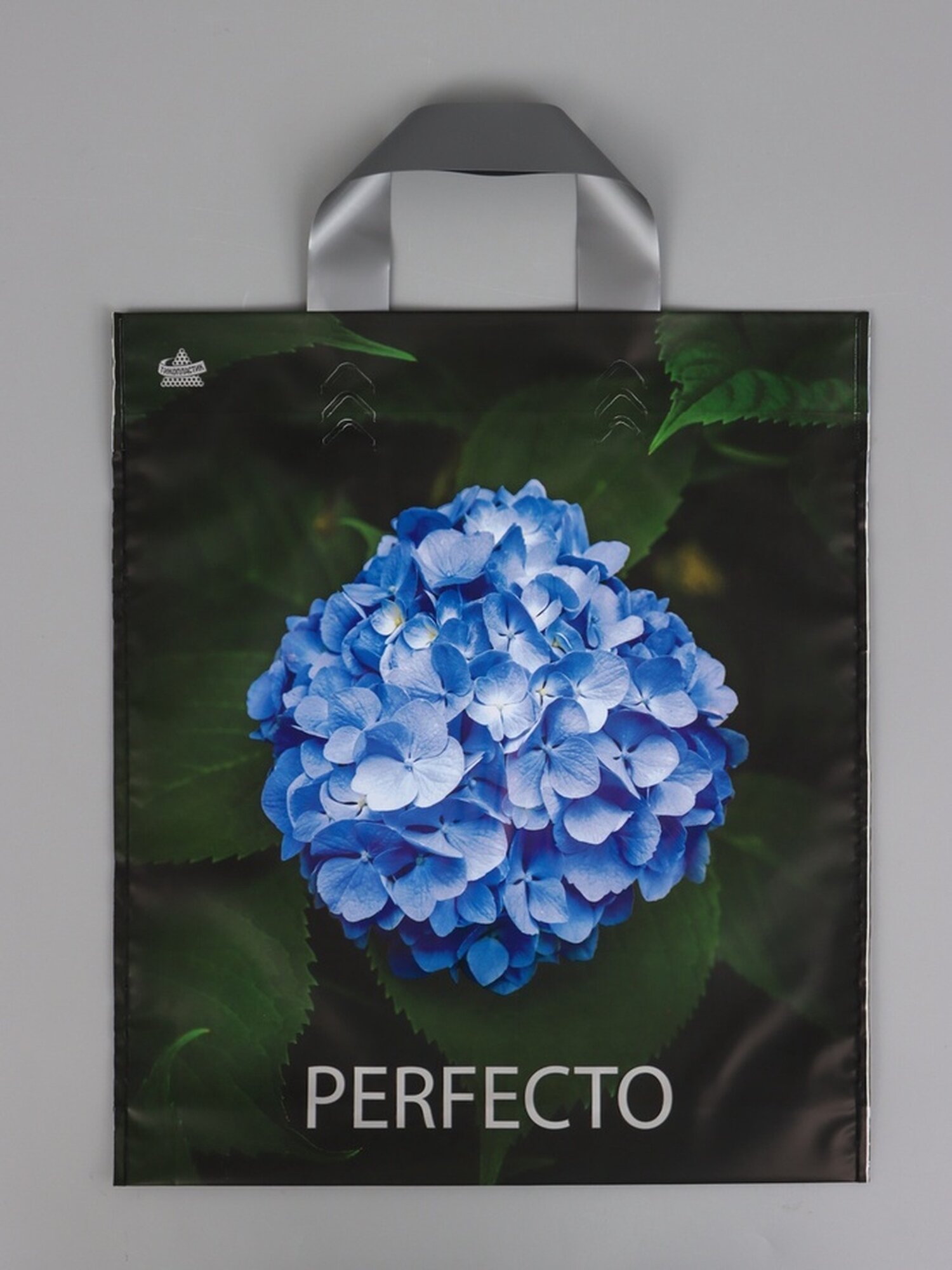 Пакет подарочный Перфекто Гортензия 35 х 31 см 95 мкм 10980858
