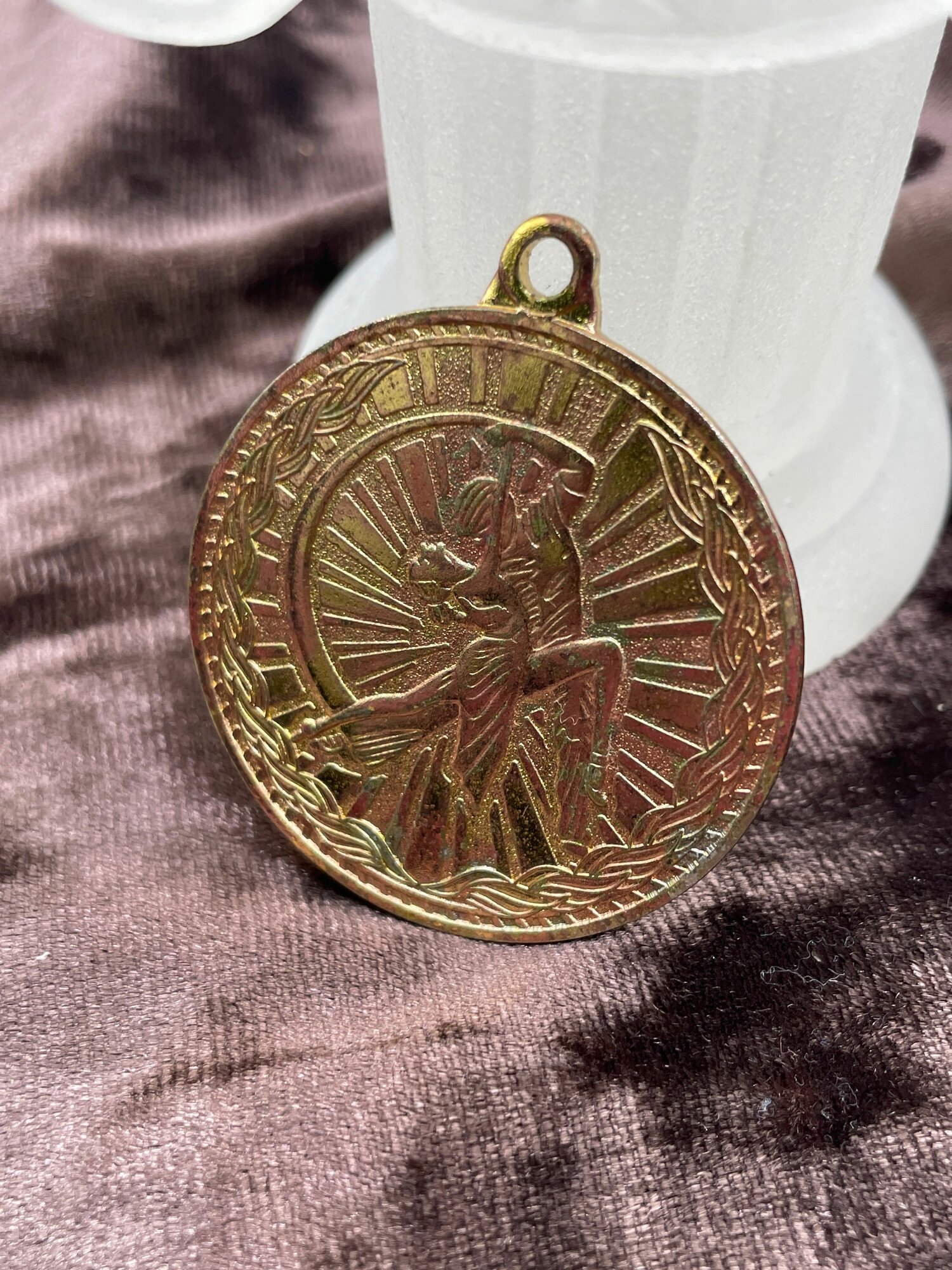 Винтажный кулон подвеска, Командор