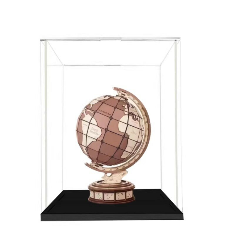 Глобус Ruoke, ручной работы, 3D-пазл, деревянная сборка, подарок своими руками, креативная игрушка, модель для подарка на день рождения.