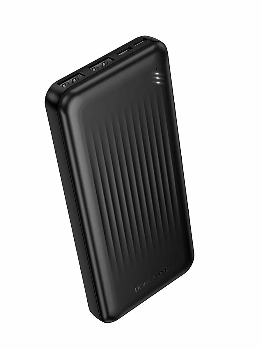 Внешний аккумулятор Borofone BJ78 10000mAh, черный / повербанк для смартфона, планшета, наушников, часов и пр