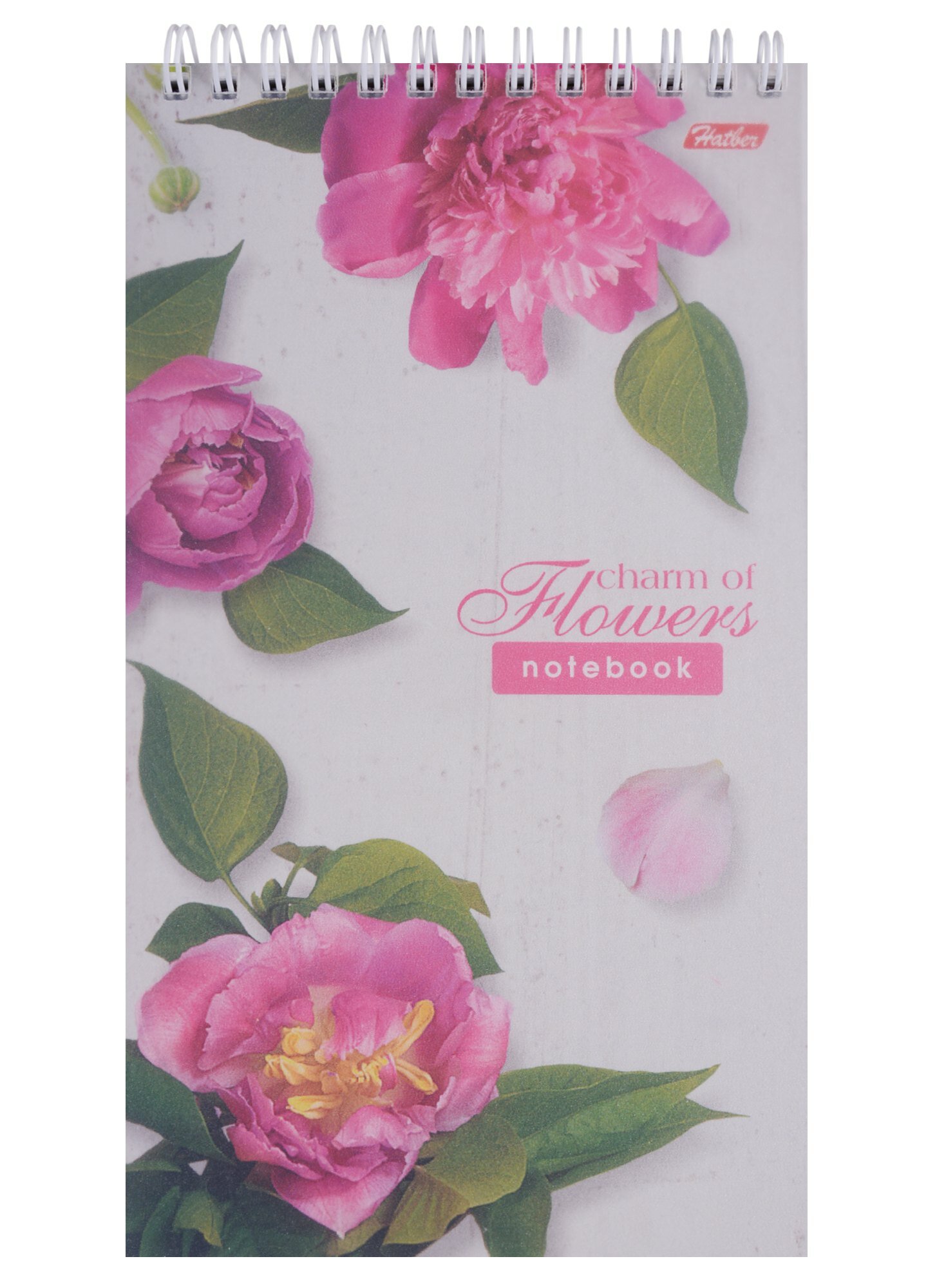 Блокнот А5 60 листов линейка "Flowers"