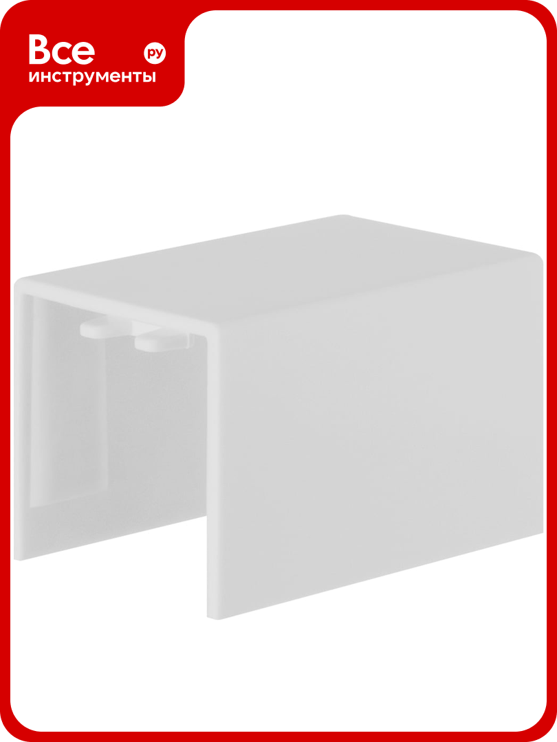 Соединитель TDM ELECTRIC КМС, белый, 25х25 упаковка 4 шт SQ0411-0141