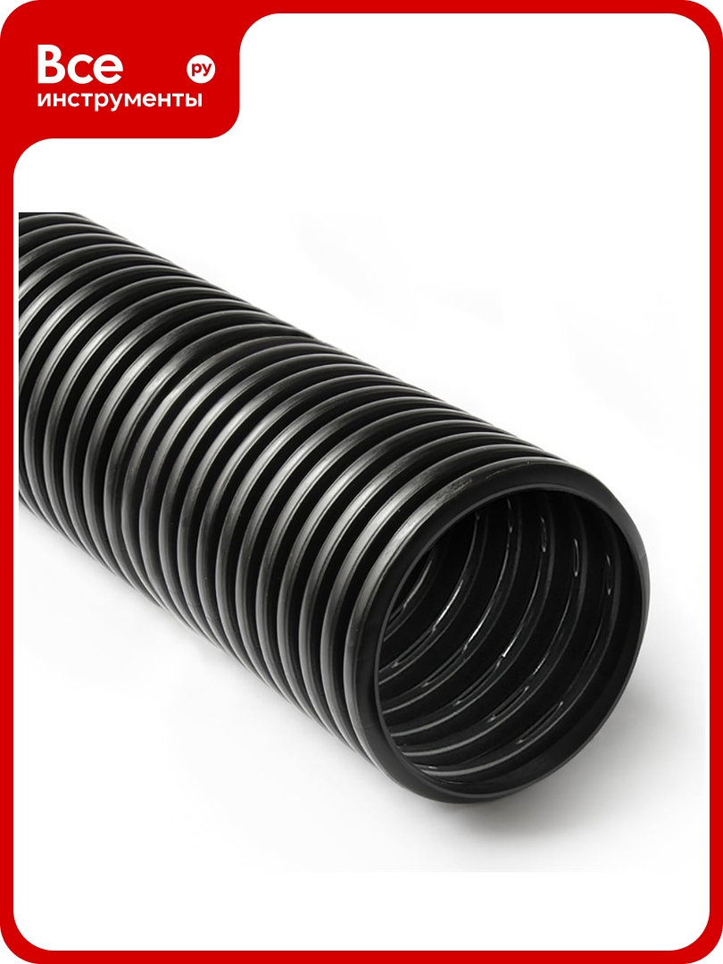 Дренажная труба POLYTRON PRODREN SN4 однослойная, без фильтра, DN/OD, 110x50м D105203701