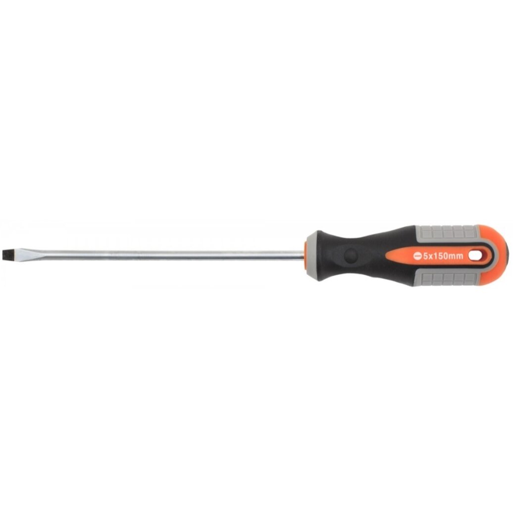Отвертка OMBRA "ROUND GRIP", шлицевая, 150 мм, SL5