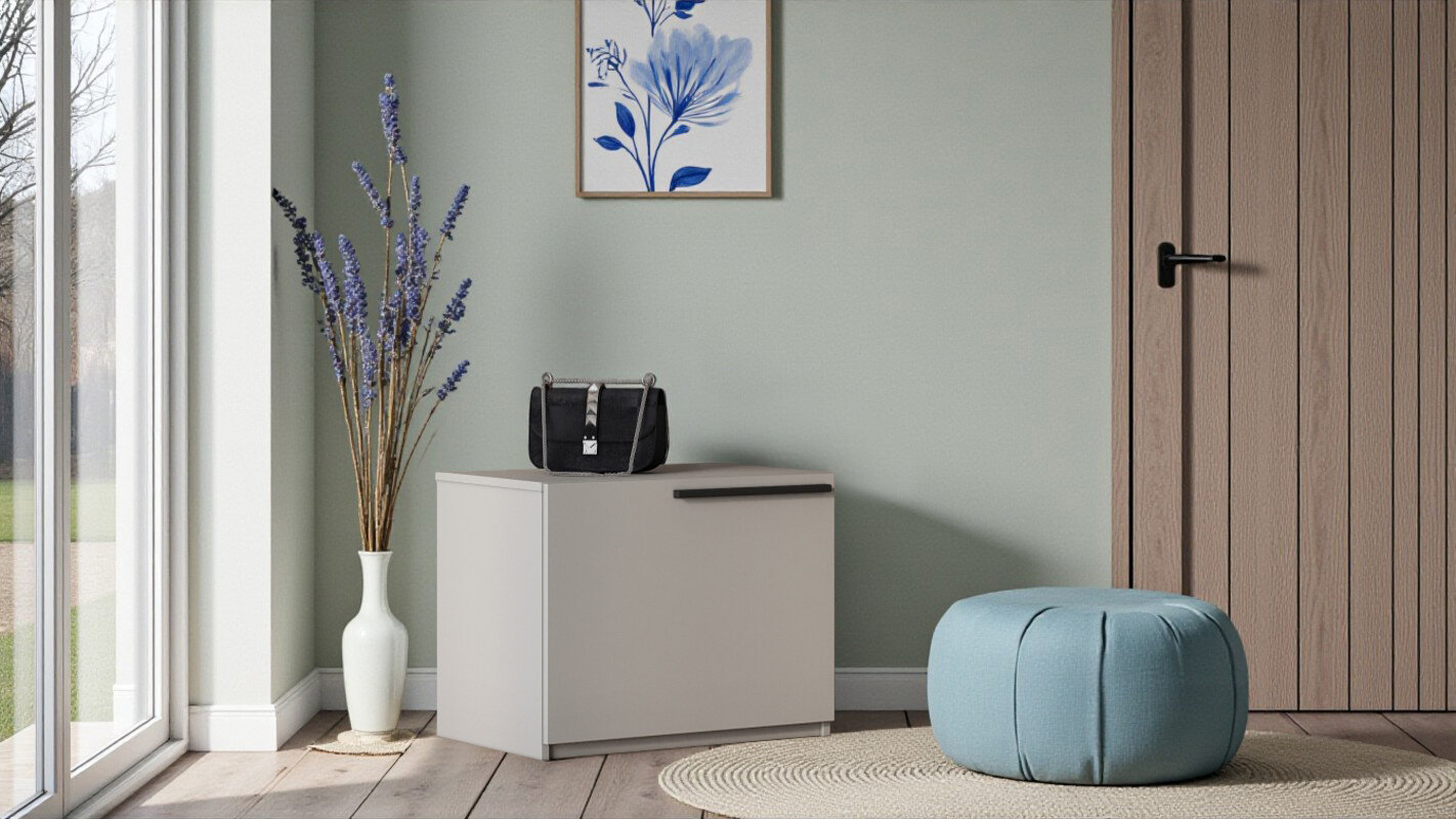 Обувница Лорена Пакс-1 Кашемир 5981 BS NOW 59x43x48 см, бежевый Дом мебели для вас