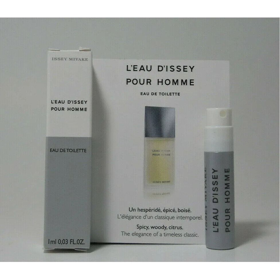 Туалетная вода Issey Miyake L Eau D Issey Pour Homme миниатюра 1 мл / Пробник духов Иссей Мияки Ле Иссей Пор Хом