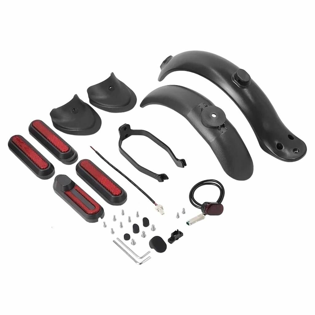 Кронштейны крыльев для электросамоката, Черный