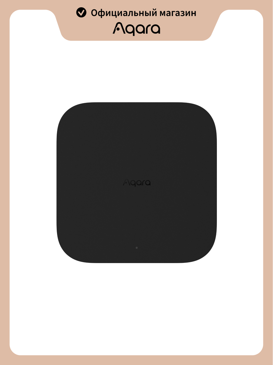 Центр умного дома (хаб) Aqara M3 HM-G01D, ZIgbee/Thread, черный
