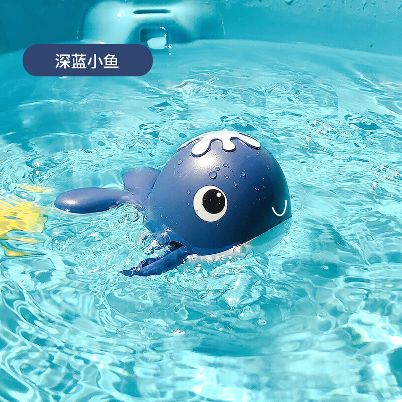 Детская водная игрушка для ванны заводная КИТ плавание детская ванная комната водная игра Краб душевая кабина
