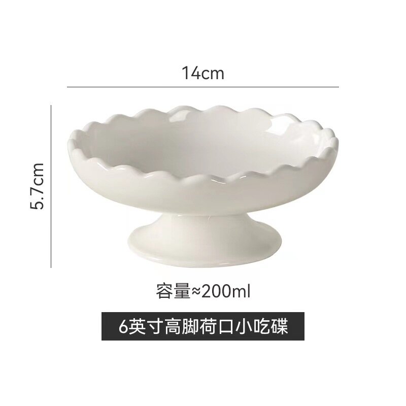 Креативная чаша в виде птичьего гнезда, десертная чаша, чаша для мороженого, домашняя йогуртовая чаша, чисто белая чаша на высокой ножке, японский стиль, чаша для мороженого и фруктов