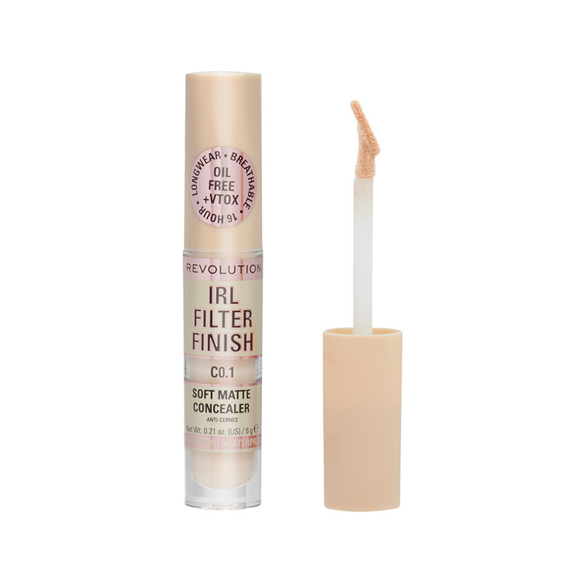 Консилер для лица REVOLUTION IRL FILTER FINISH с мягким матовым эффектом тон C0.1