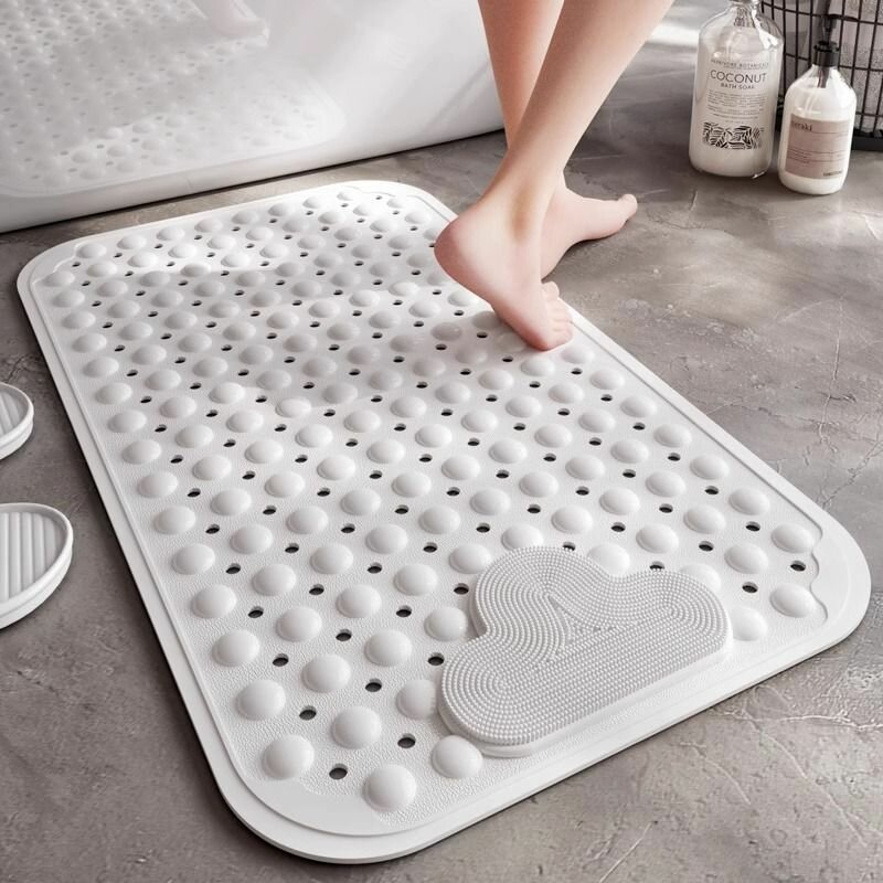 [Seale] Ванная комната Душ Непоскользящий коврик Круглый водонепроницаемый коврик для душа Коврик для ног в ванной Домашний массажный напольный коврик
