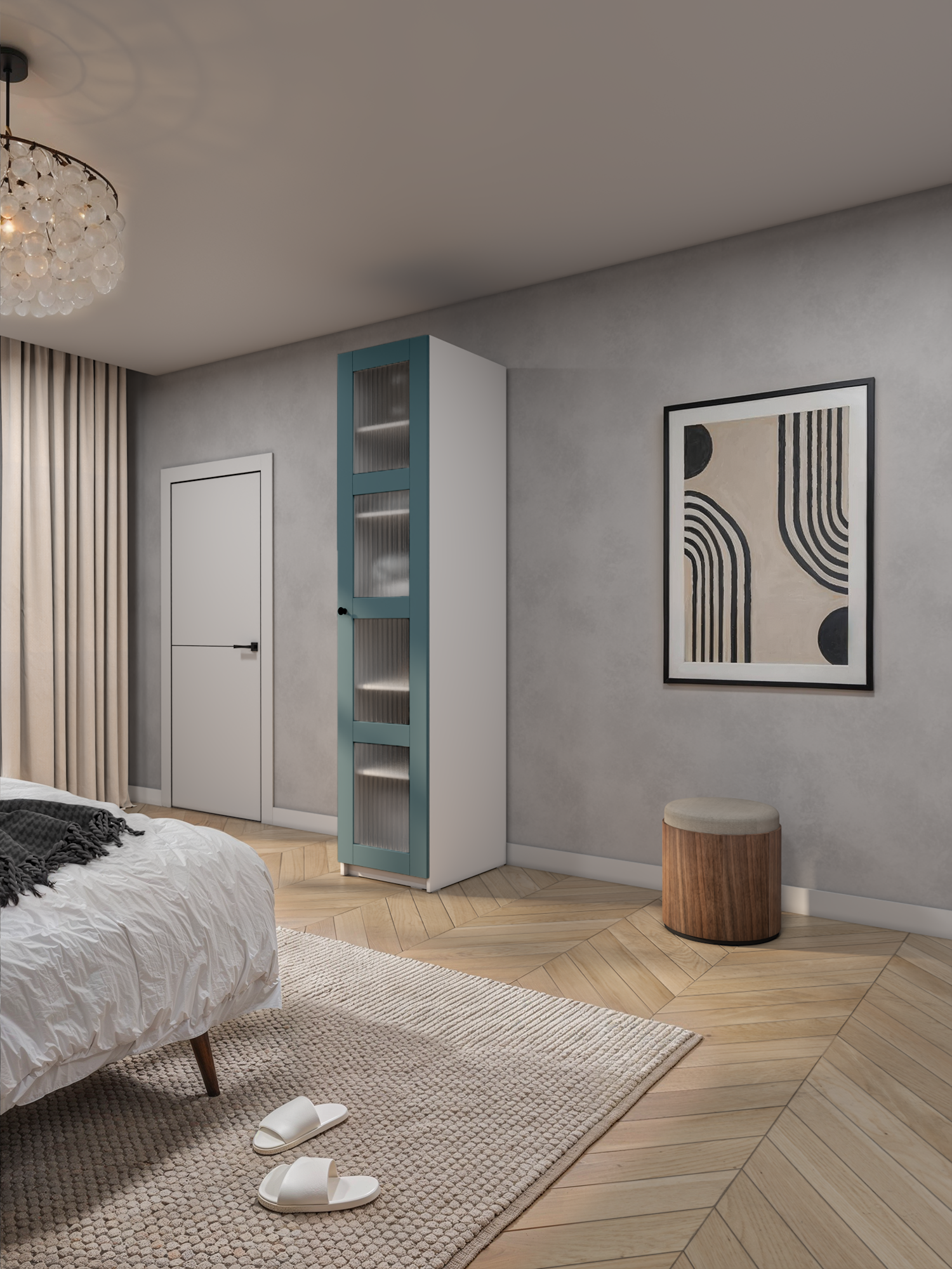 Шкаф икеа пакс/макс 50х61х233 белый бирюзовый