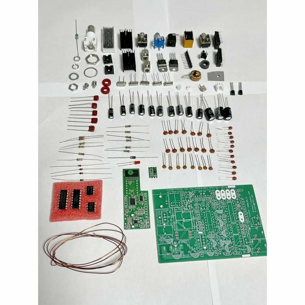 7.000-7.300Mhz POPLAR Коротковолнный PLL Передатчик-приемник DIY Kit CW Передатчик-приемник Коротковолнное Радио