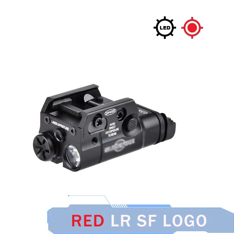 Тактический фонарь WADSN XC1 XC2 пистолет Красный BK RED LR SF