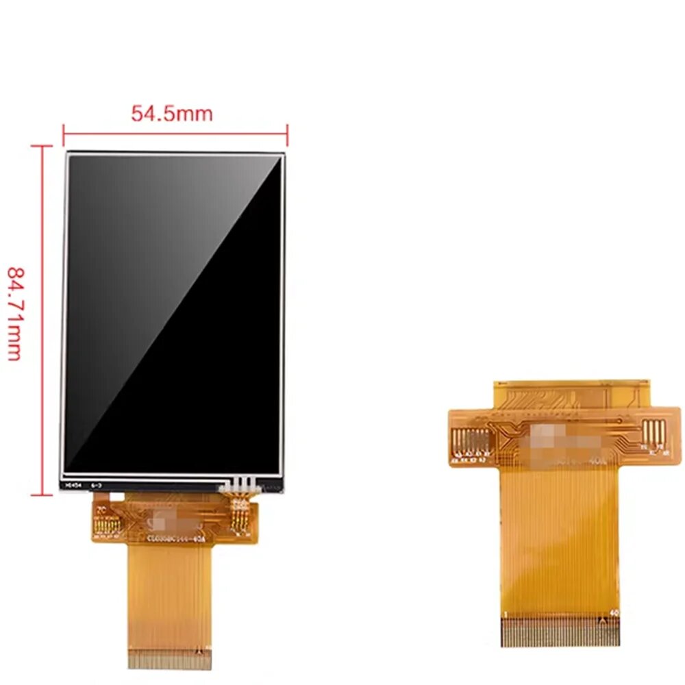 3.5" TFT экран 480x320 RGB, No Touch Panel