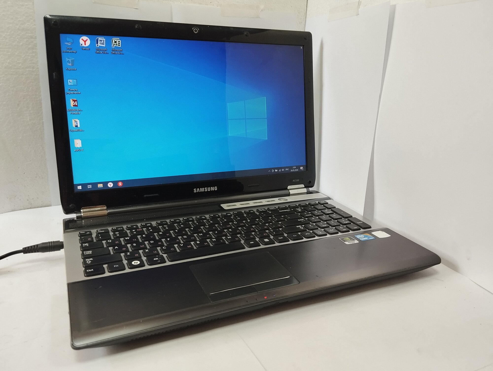 Ноутбук Samsung Core I7-2630qm/8/HDD500/540m/Win10/15.6"