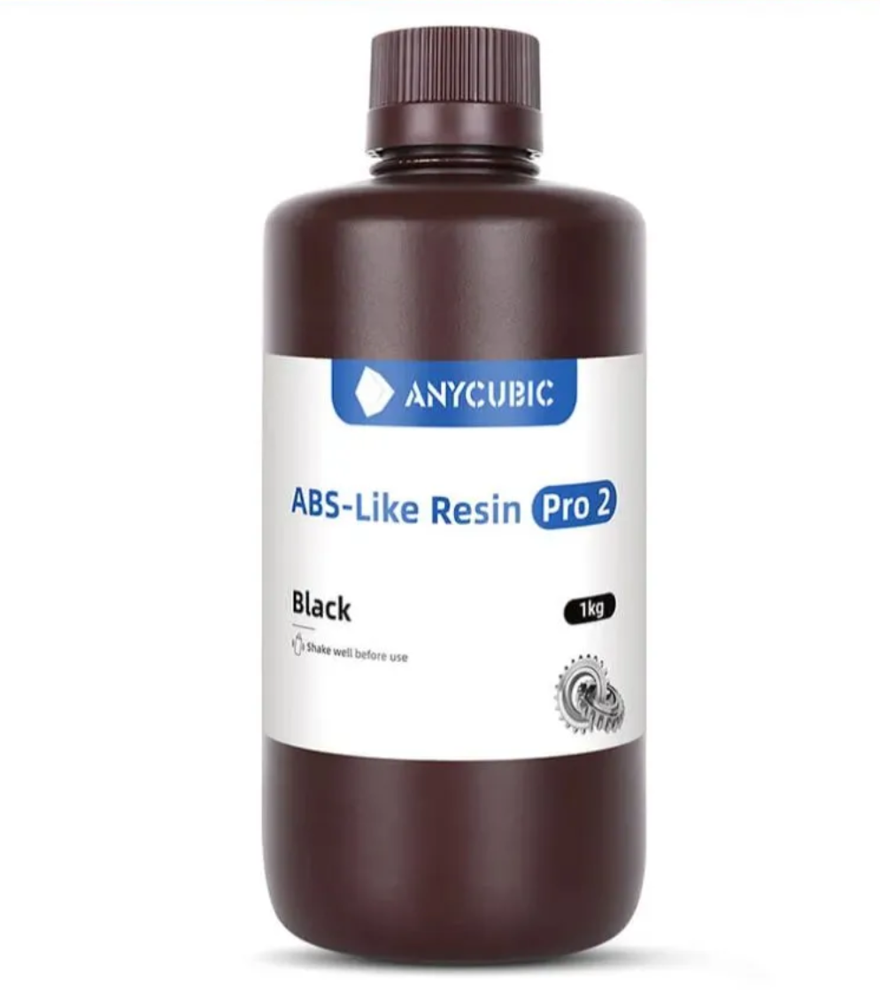 Фотополимерная смола Anycubic ABS-Like Pro 2, черный (black) (1 кг)